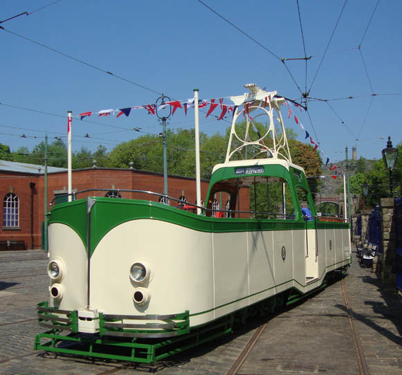 Blackpool 236 – further restoration work - Crich Tramway Village Blackpool 236 – further restoration work - Crich Tramway Village