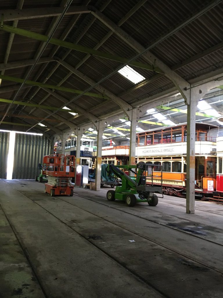 Depot Refurbishment Update - Crich Tramway Village Depot Refurbishment Update - Crich Tramway Village